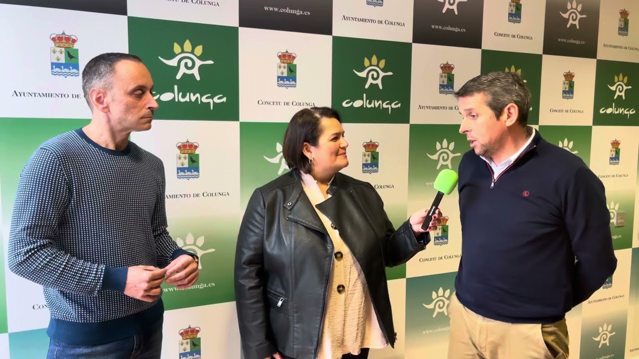 Entrevista a José Ángel Toyos, alcalde de Colunga y Ángel Villa, pte ...